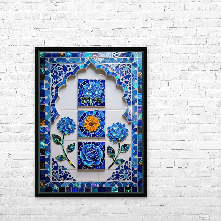 Luminous Devotion: Iridescent Ammolite Mosaic Flower Reliefs in Ecclesiastical Stained Glass — A ...