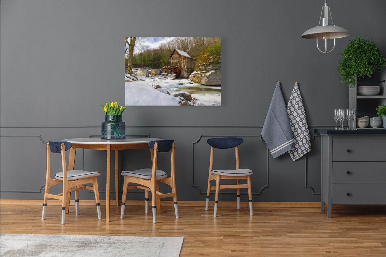 Perfect Old West Virginia Old Mill by Norma Brandsberg Photography Wall Art