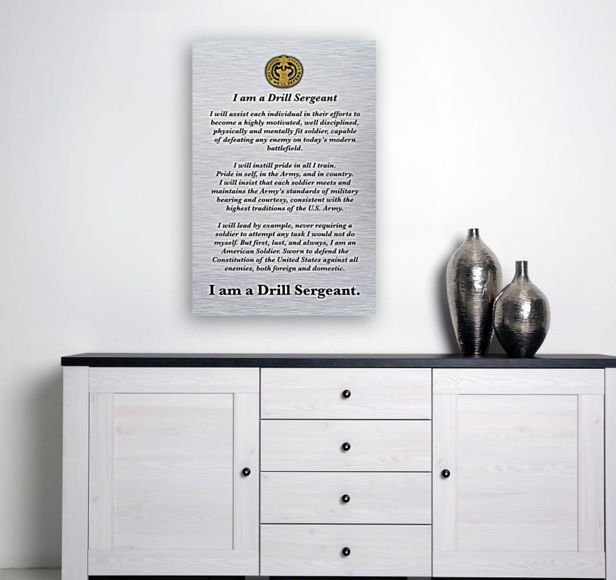 The Drill Sergeant Creed - ArmyFacts com