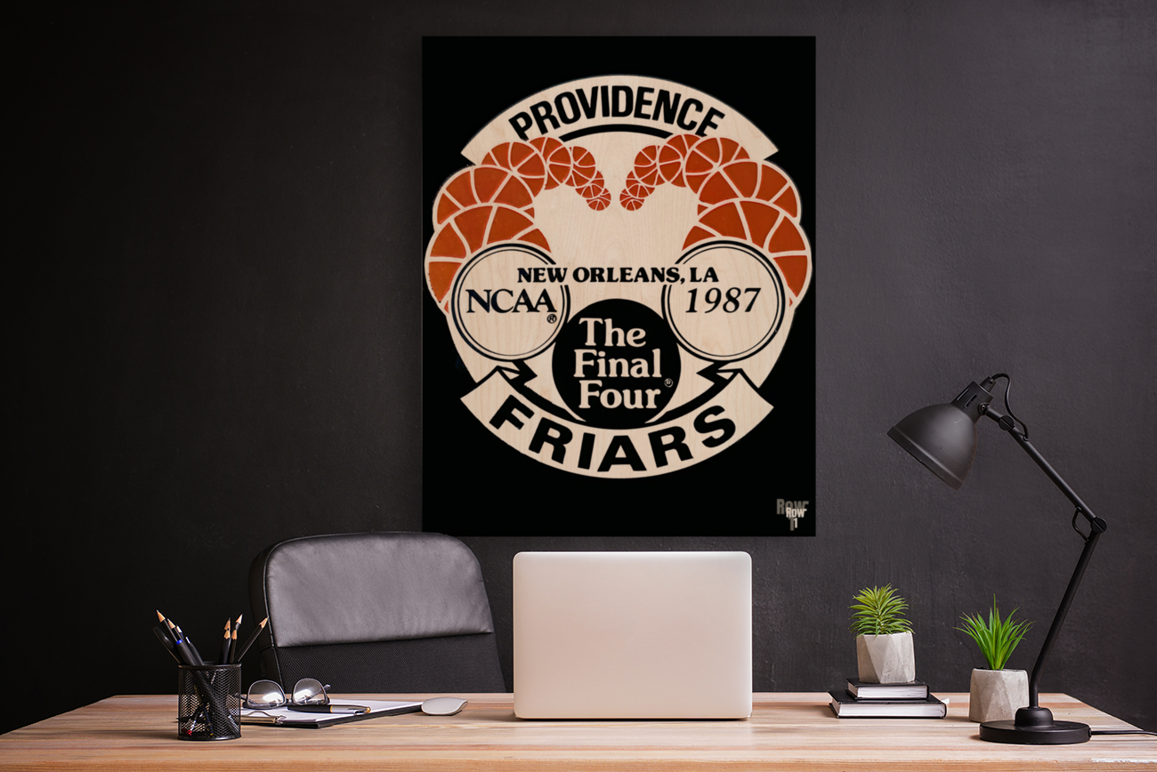 1987 Final Four Providence Friars Basketball Art by Row One Brand Wall Art