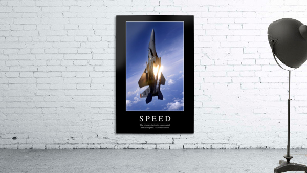 Speed: Inspirational Quote and Motivational Poster by StocktrekImages ...