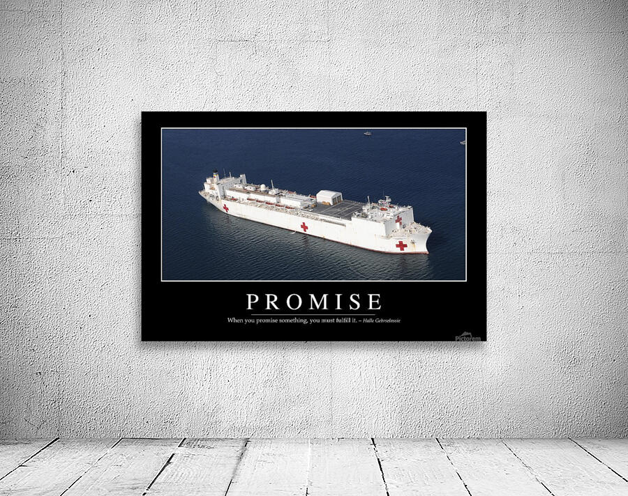 Promise: Inspirational Quote and Motivational Poster by StocktrekImages ...
