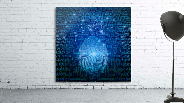 Digital Fingerprint by Bruce Rolff Wall Art