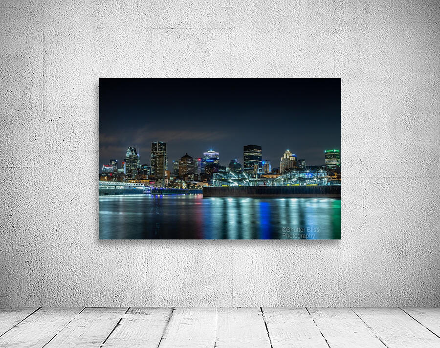 Montreal Skyline by Shutter Bliss Photography Wall Art
