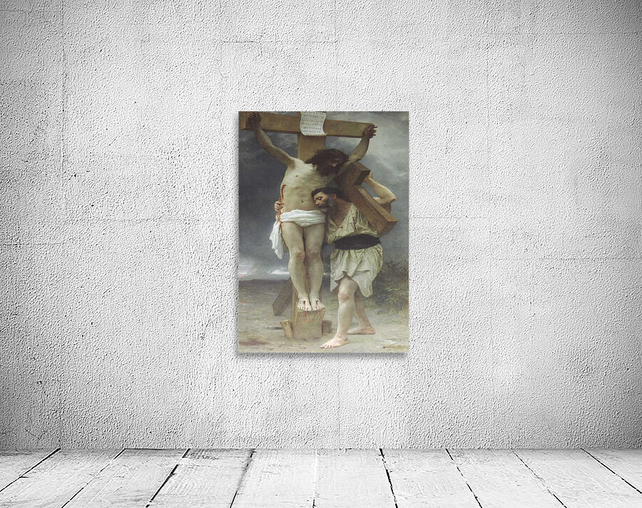 William Adolphe Bouguereau 1825 1905 Compassion by TOPARTGALLERY Wall Art