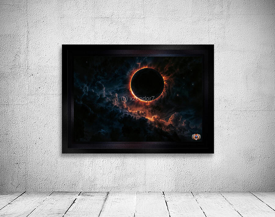 Solar Eclipse Painting that Inspires Awe Mesmerizing AI Concept Art by ...