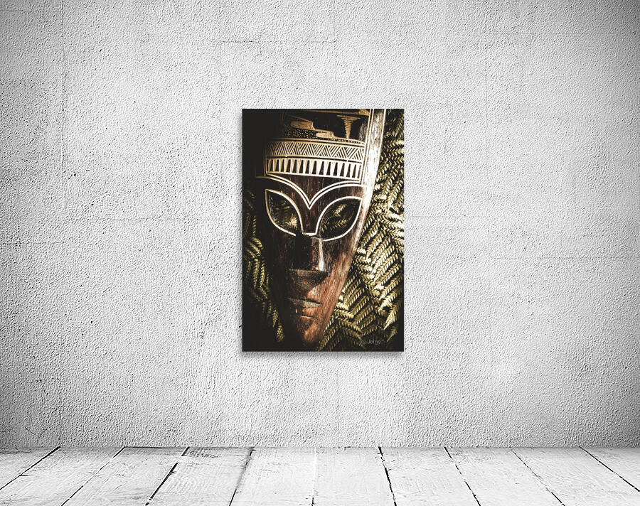 Rainforest tribal mask by Jorgo Wall Art