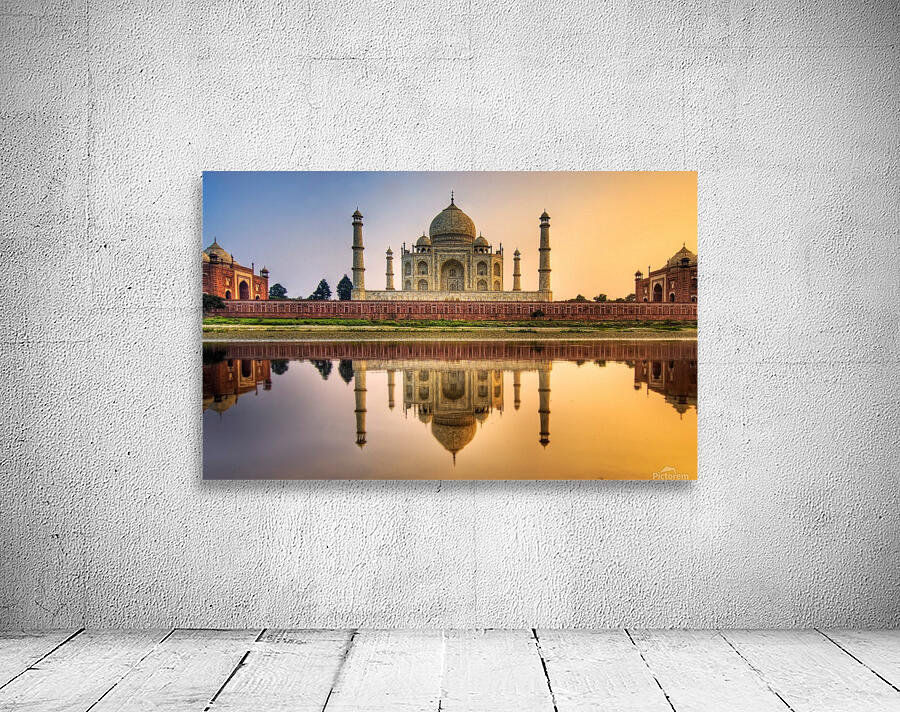 Taj Mahal by Alex Pell Wall Art
