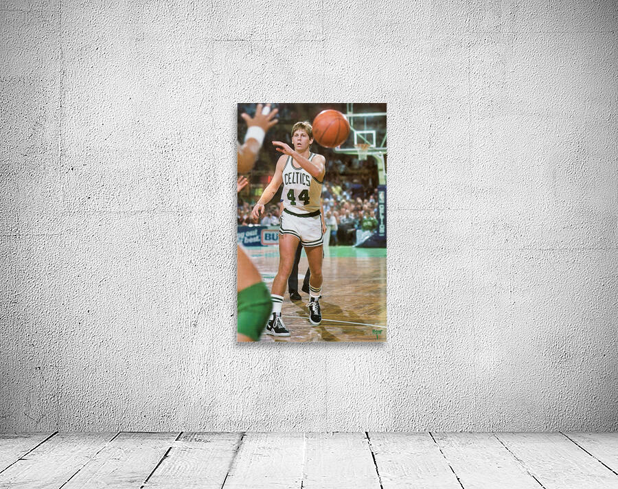 1986 Danny Ainge Boston Celtics Art by Row One Brand Wall Art