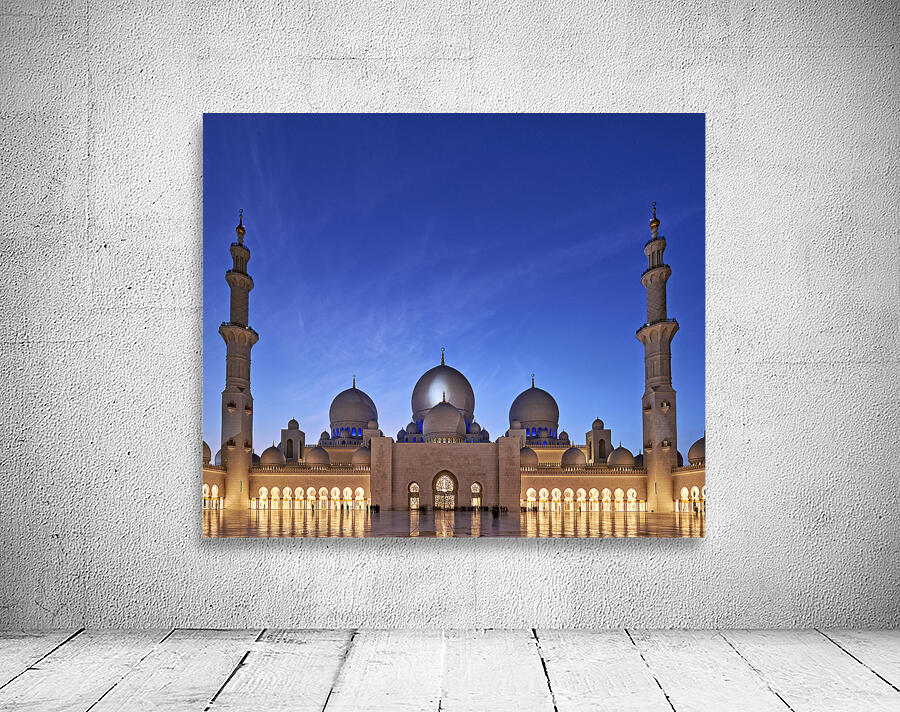 ABU DHABI. Sheikh Zayed Grand Mosque by Marco Brivio Wall Art