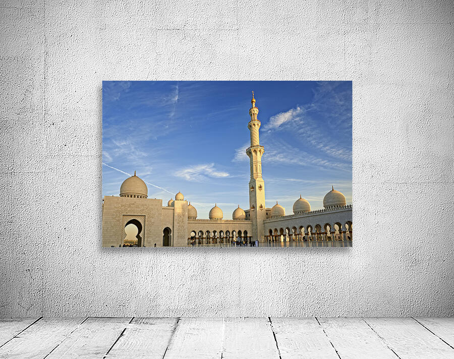 ABU DHABI. Sheikh Zayed Grand Mosque by Marco Brivio Wall Art