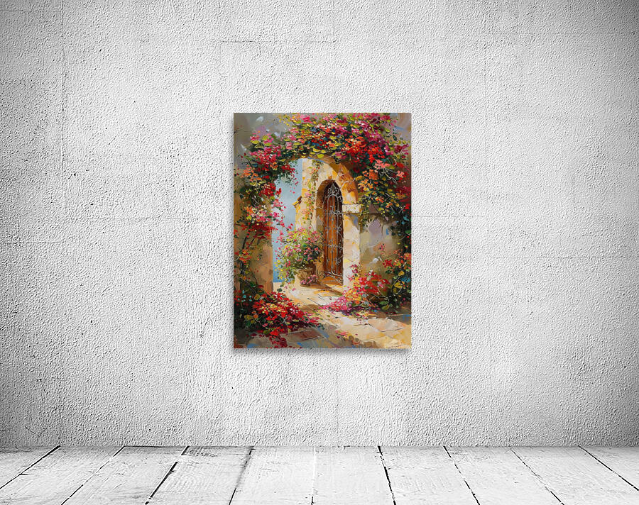 italy street by George Bloise Wall Art