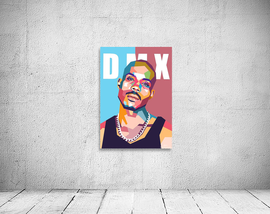 DMX hip hop art by Hantamrata Wall Art
