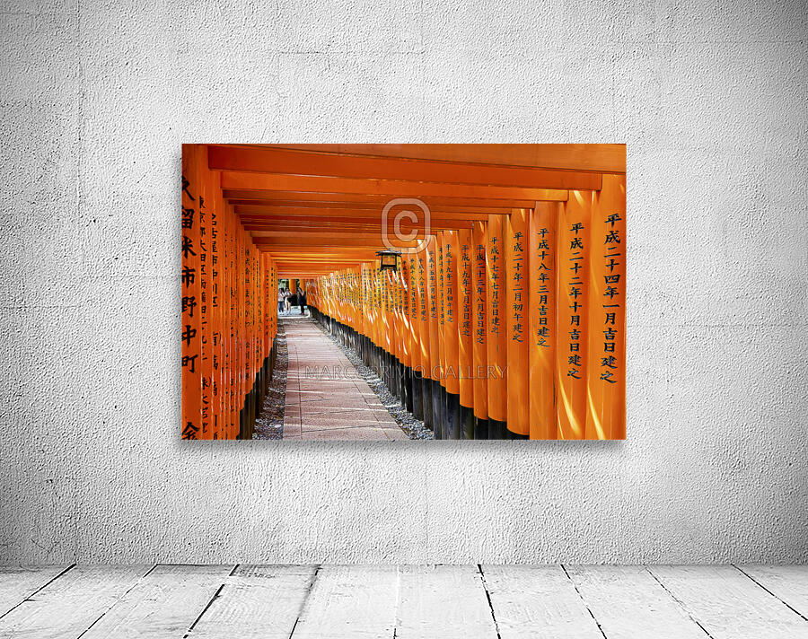 Japan. Kyoto. Fushimi Inari Taisha Shrine by Marco Brivio Wall Art