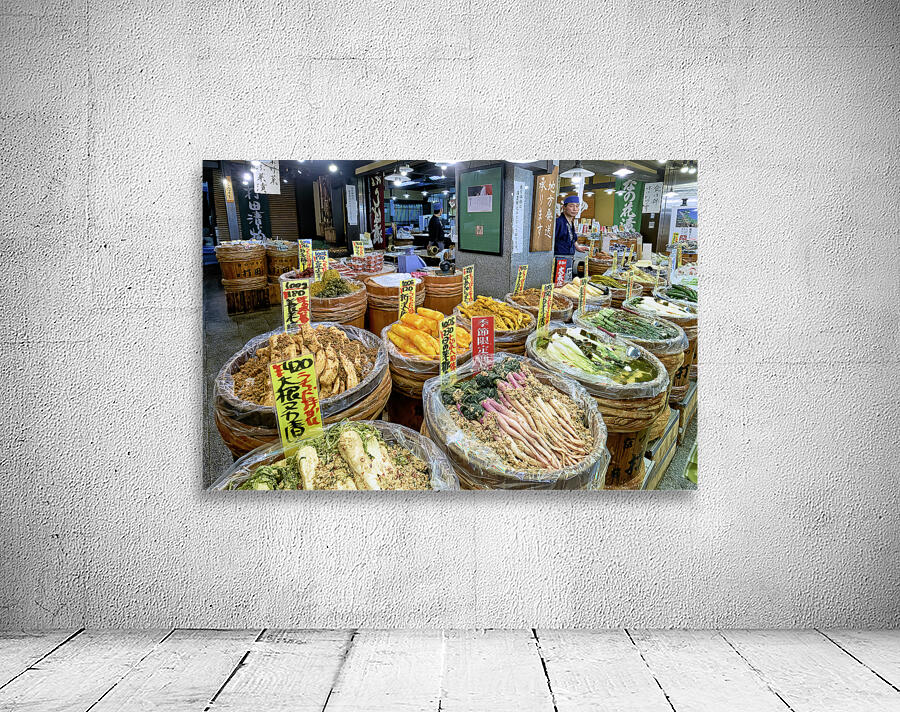 Japan. Kyoto. Nishiki Market by Marco Brivio Wall Art