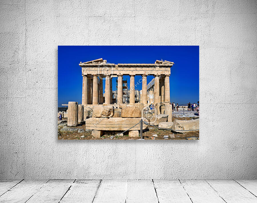 Athens Greece. The Parthenon at the Acropolis by Marco Brivio Wall Art