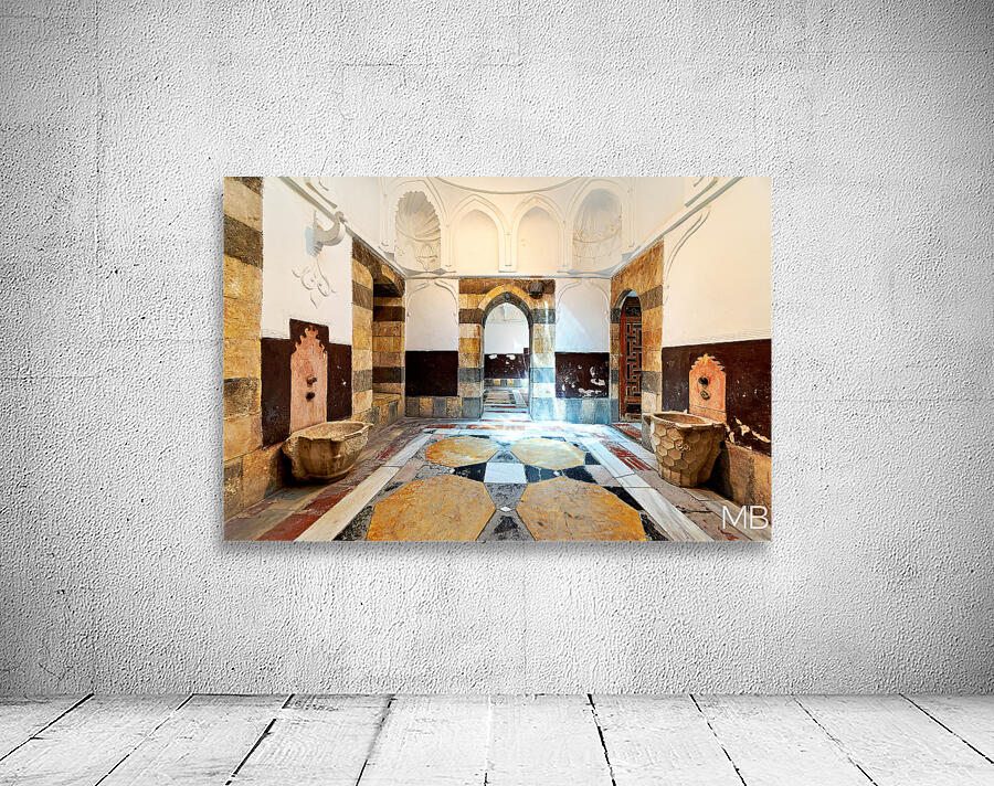 Syria. Damascus. Azm Palace by Marco Brivio Wall Art