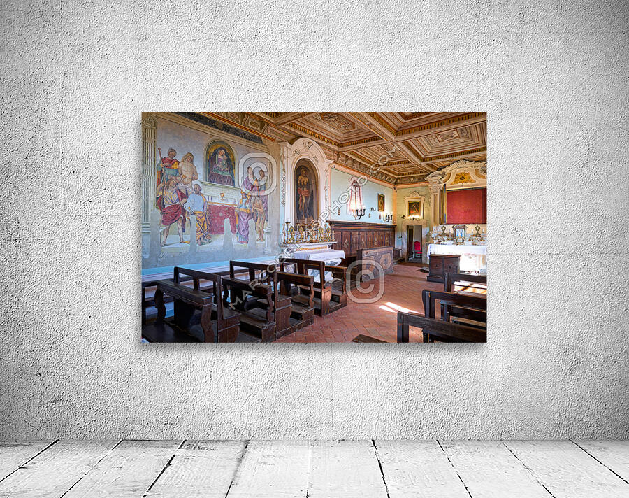 Cortona Arezzo Tuscany Italy. Paintings by Luca Signorelli in San ...