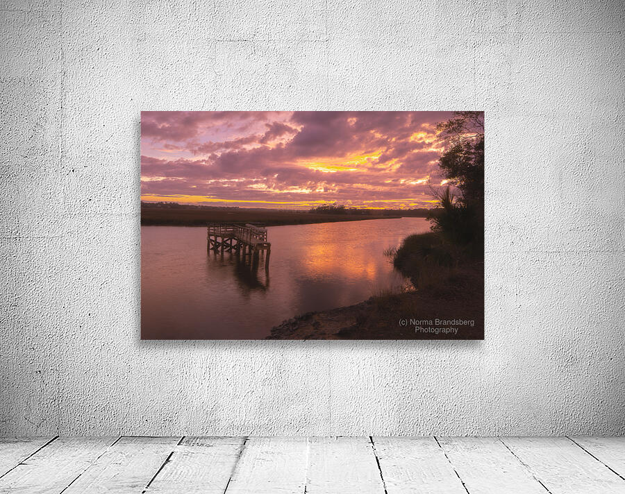 Edisto Island State Park Creek Sunset by Norma Brandsberg Photography ...