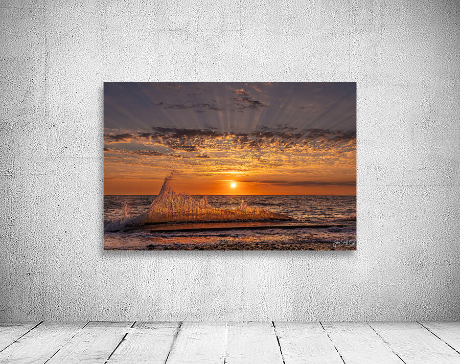 Crepuscular Rays by Gary Skiff Photography Wall Art
