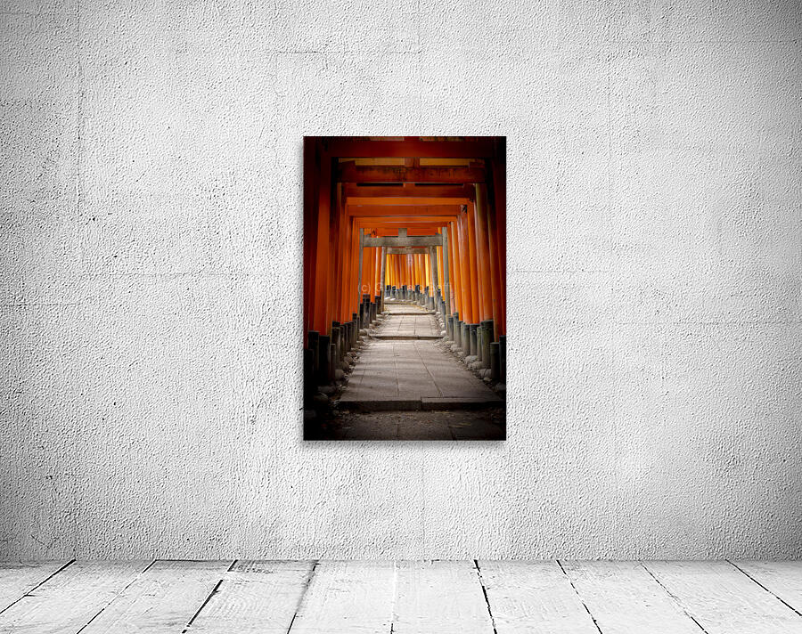 fushimi inari shrines torii gates in kyoto japan by Gualtiero Boffi ...