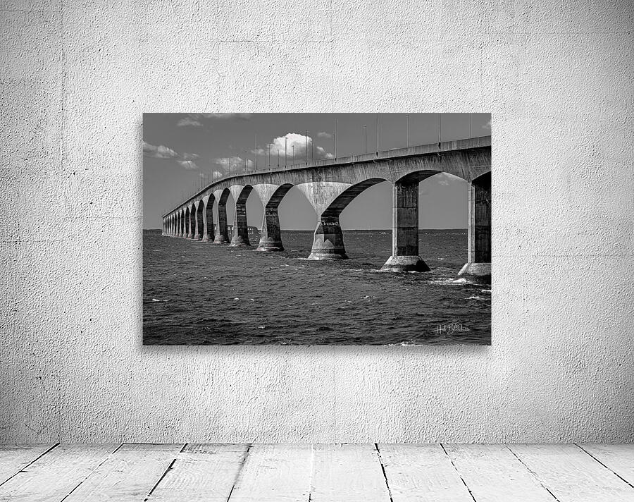 Confederation Bridge PEI Canada by Hub Blanchette Wall Art