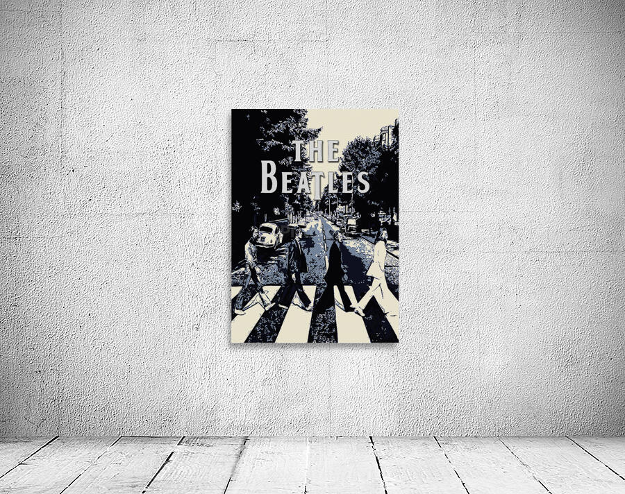 The Beatles by neonartroom Wall Art