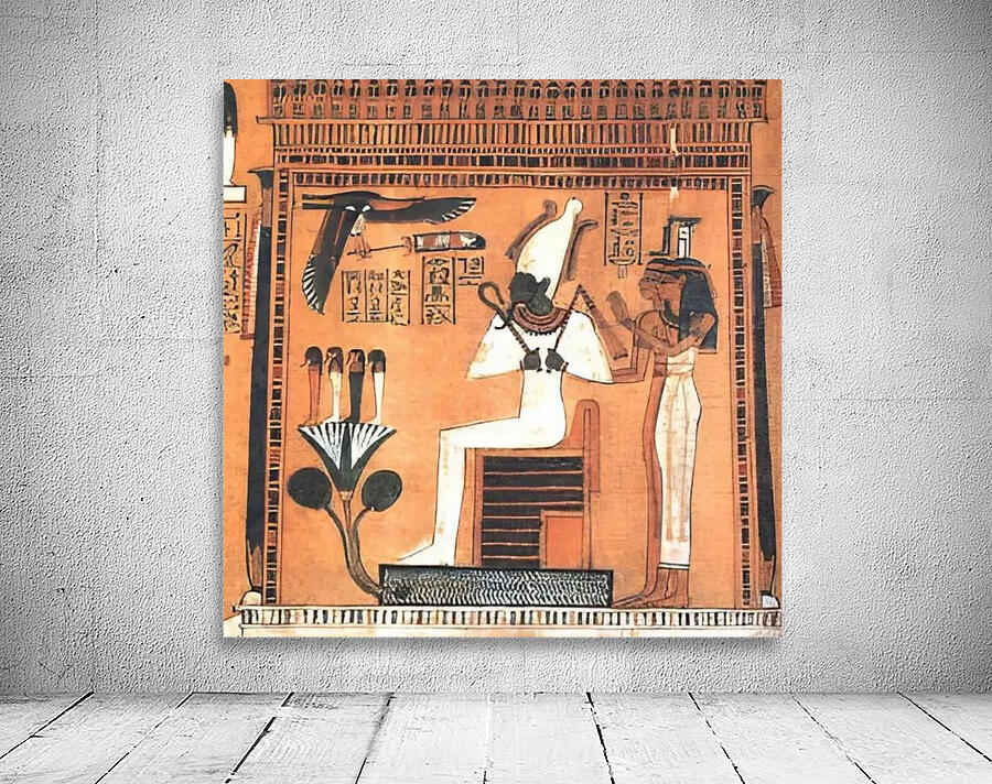 Handmade Ancient Egyptian Pharaonic Civilization Paintings on Papyrus ...