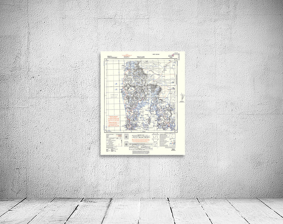 1942 Map of Phuket Thailand – WWII-Era Southeast Asia Map Showing ...