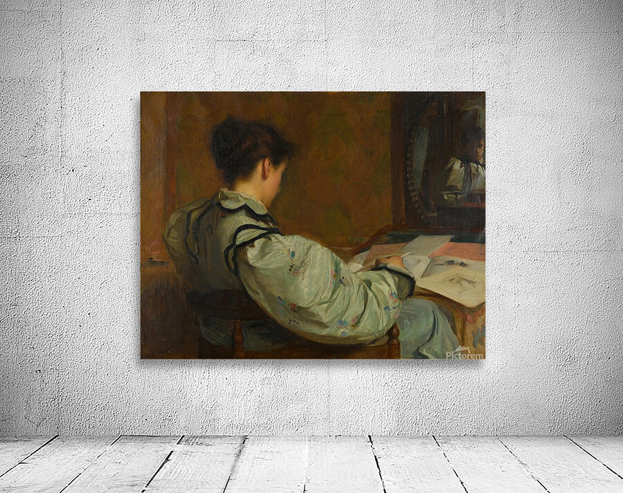 Miss Alice Watson the Artist’s Sister [1894] by George Spencer Watson ...