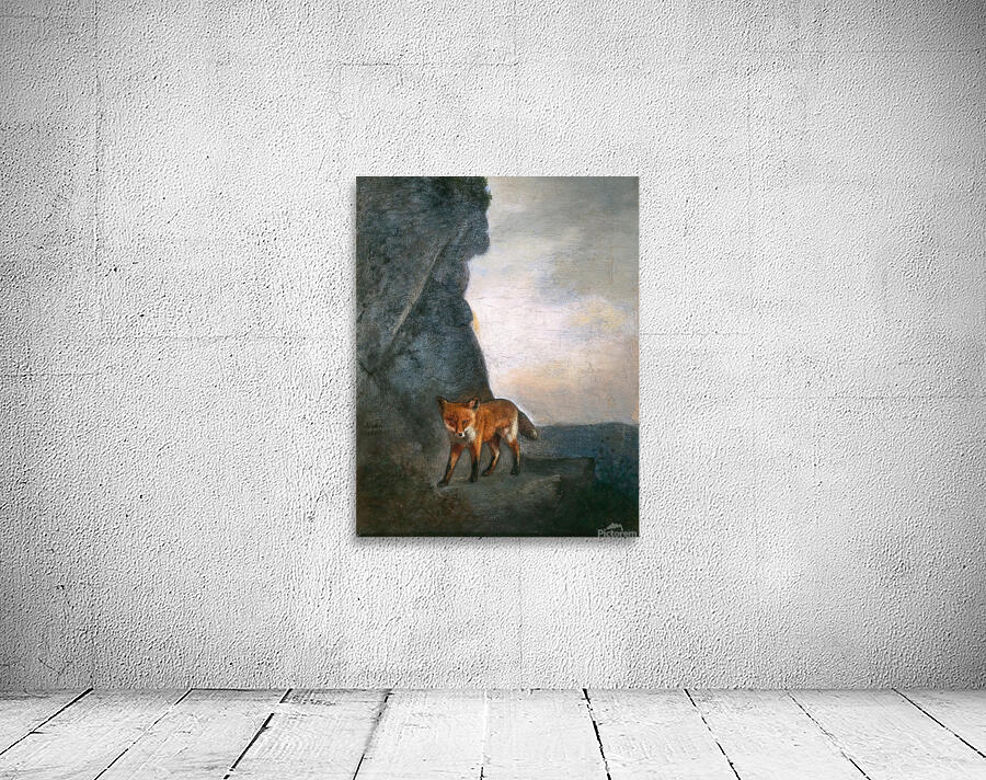 A Fox in the Mountains [1835] by Michael Neder [1807–1882] by ...