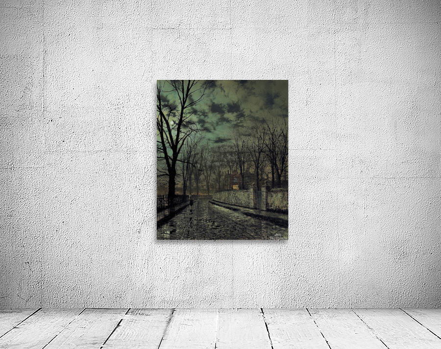 November [1879] by John Atkinson Grimshaw [1836–1893] by MyCozyFineArt ...