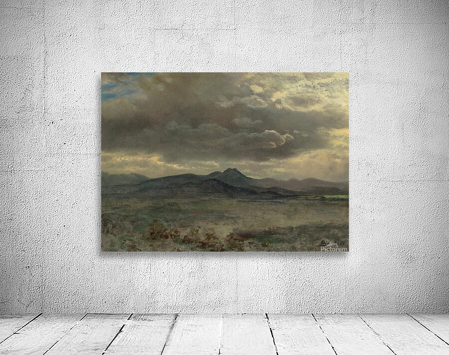 Cloud Study in San Francisco [1873] by Albert Bierstadt [1830–1902] by MyCozyFineArt Wall Art