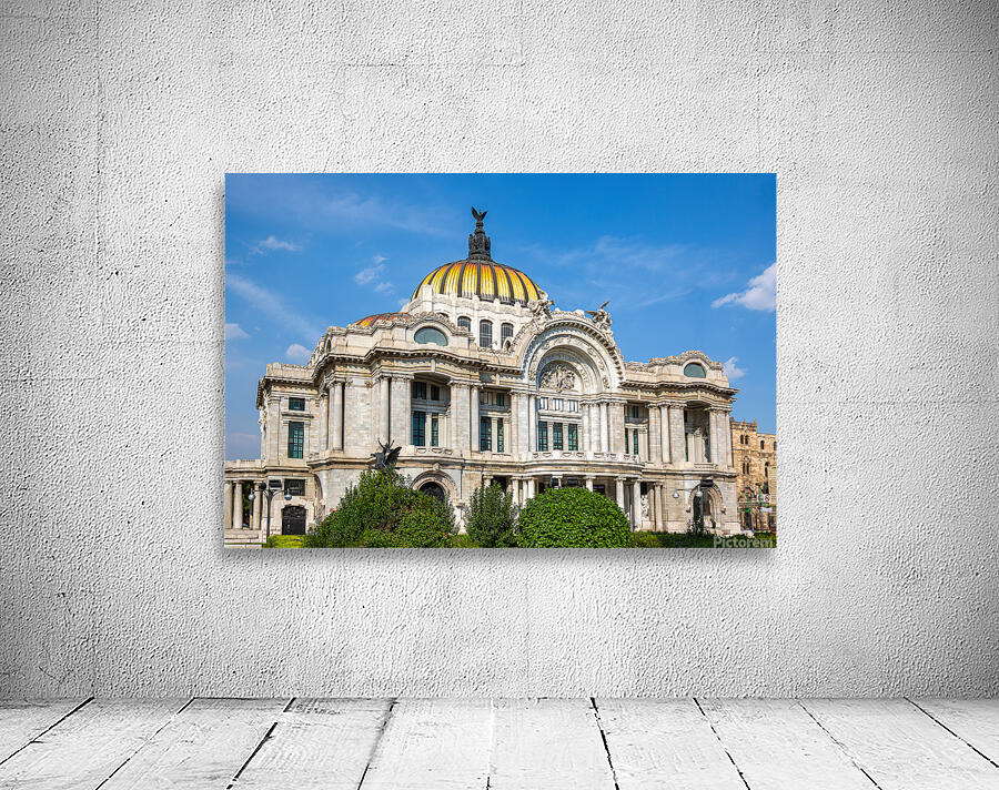 Mexico Palace of Fine Arts Palacio de Bellas Artes near Mexico City ...