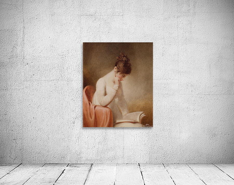 An Interesting Story [Miss Ray] [1806] by William Wood [circa 1768–1809] by MyCozyFineArt Wall Art