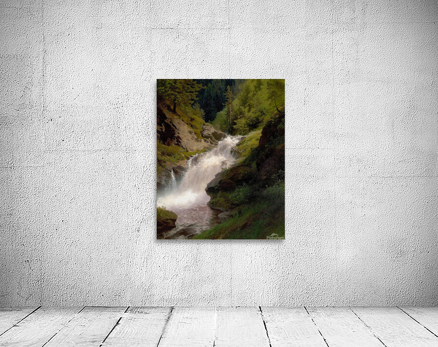 Winona Falls [1877] by Hermann Ottomar Herzog [1831–1932] by ...