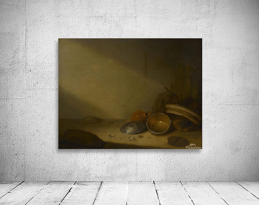 Still Life with Old Dishes [1631] by Pieter Symonsz Potter [1597–1652 ...