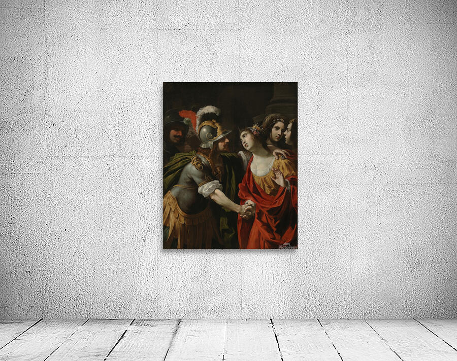 Dido and Aeneas [circa 1630] by Rutilio Manetti [1571–1639] by ...