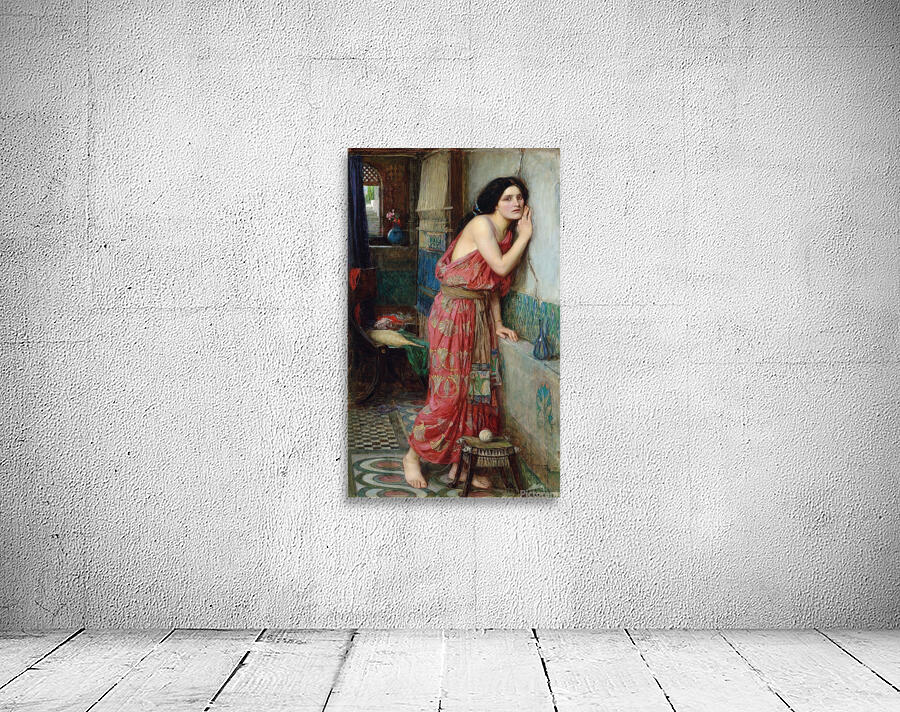 Thisbe by John William Waterhouse [1849–1917] by MyCozyFineArt Wall Art