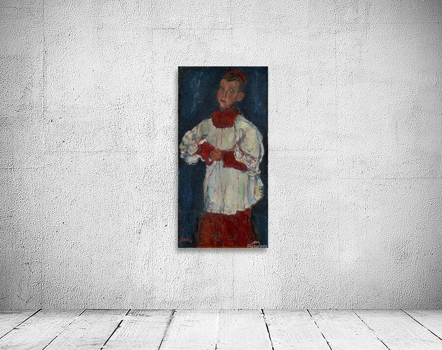 The Choir Boy [1927] by Chaïm Soutine [1893–1943] by MyCozyFineArt Wall Art