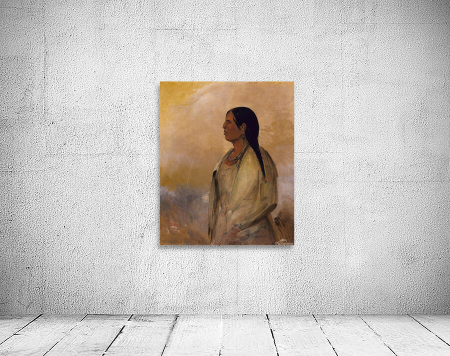 A Choctaw Woman [1834] by George Catlin [1796–1872] by MyCozyFineArt ...