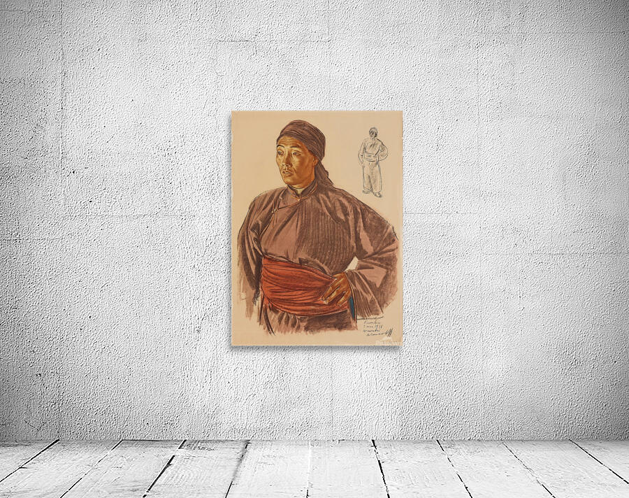 Notre Guide Kumbo [Our Guide Kumbo] [1931] by Alexandre Jacovleff [1887 ...