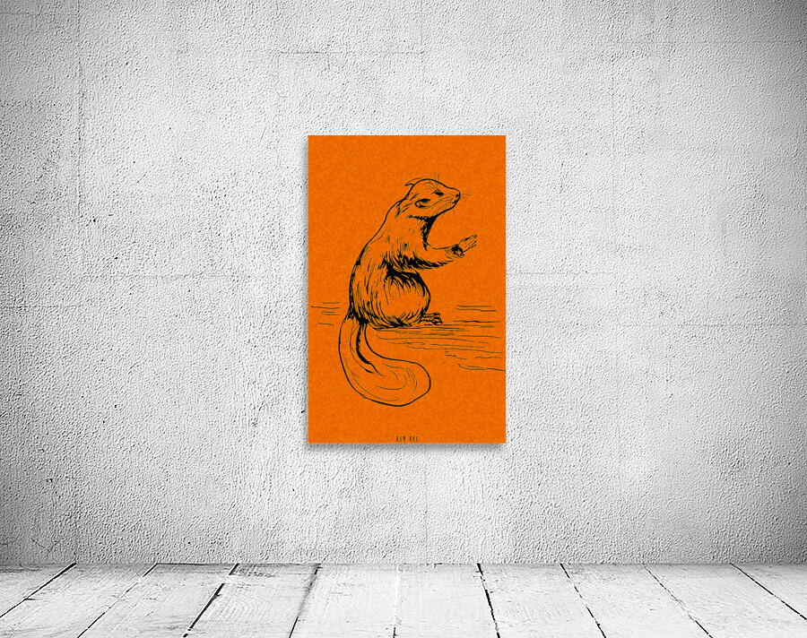 1940s Beaver Art by Row One Brand Wall Art