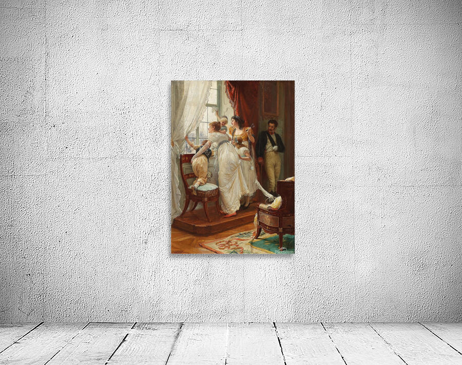 Einzug [The Arrival] by Franz Xaver Simm [1853–1918] by MyCozyFineArt ...