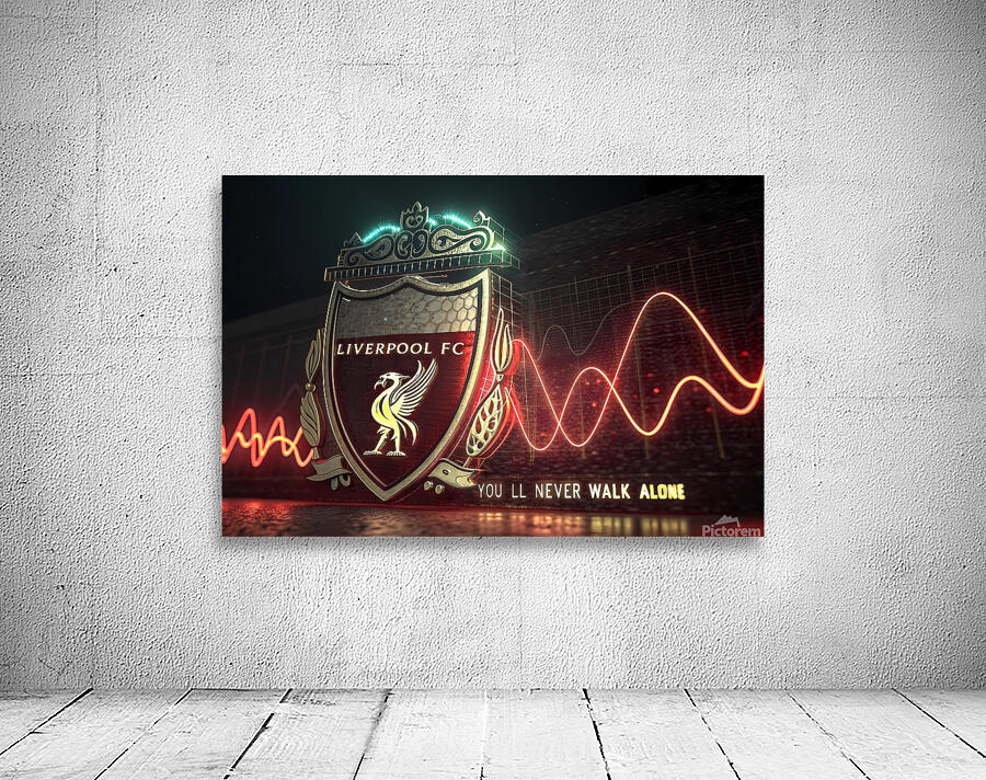 Liverpool FC Logo Reimagined in a Futuristic Techno-Aesthetic - Bold ...