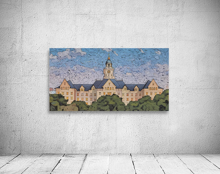 Vintage Penn State Campus Art by Row One Brand Wall Art