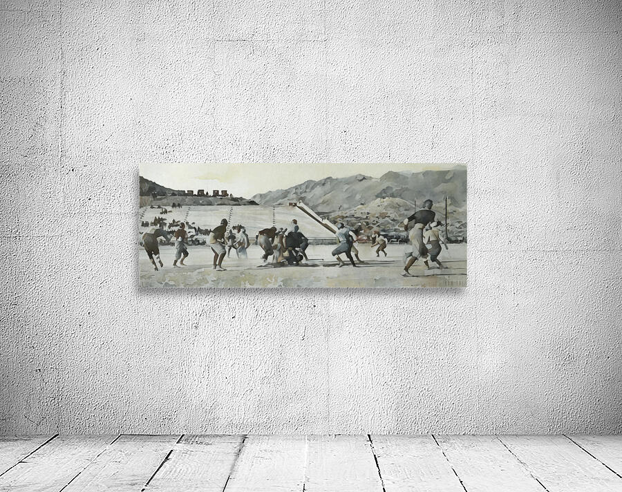 Early 1900s UTEP Football Game Art by Row One Brand Wall Art