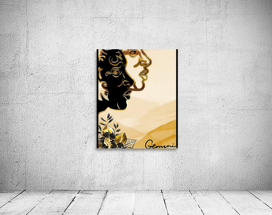 PDarden Dual Reflections Original Artwork by P Darden Wall Art