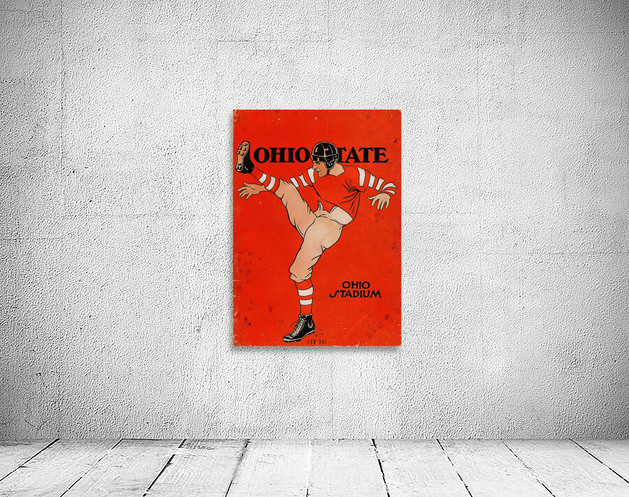 Early 1900s Ohio State Football Art by Row One Brand Wall Art