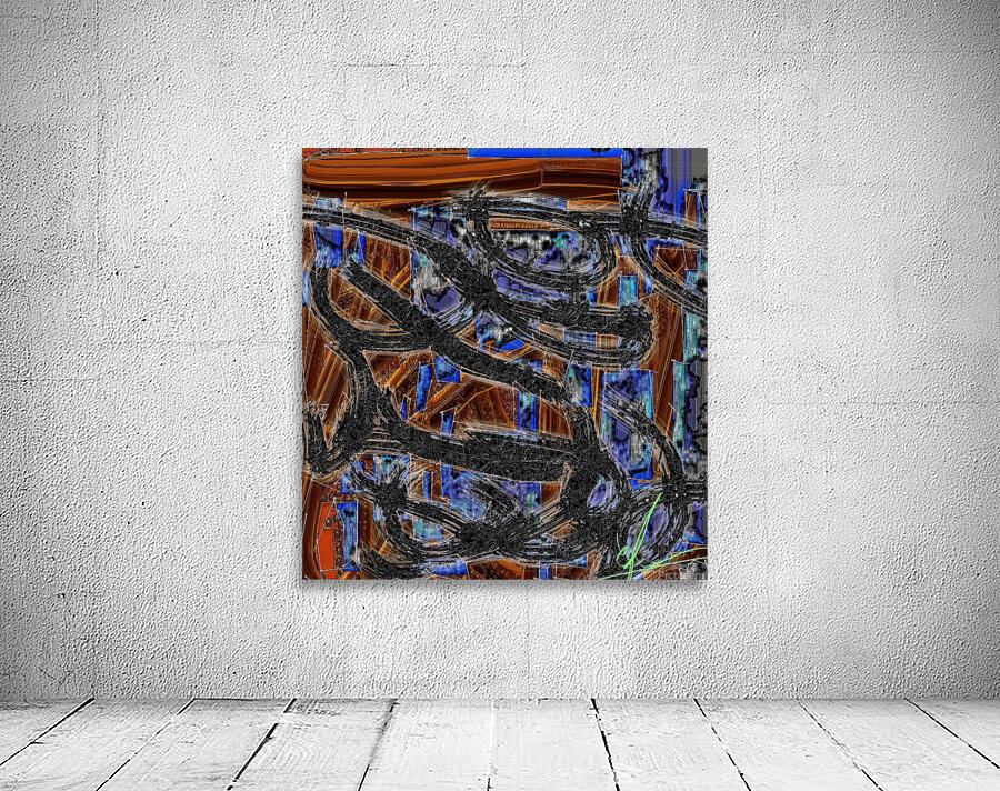 The Seven Steps Snake by Ed Purchla Wall Art